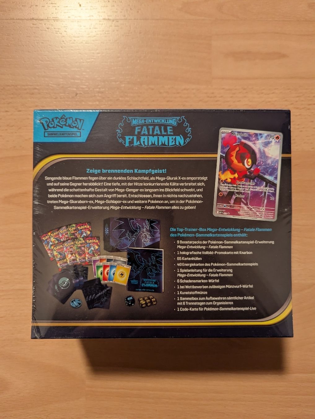 Pokémon Fatale Flammen Elite Trainer Box (Phantasmal Flames) (Neu und ...