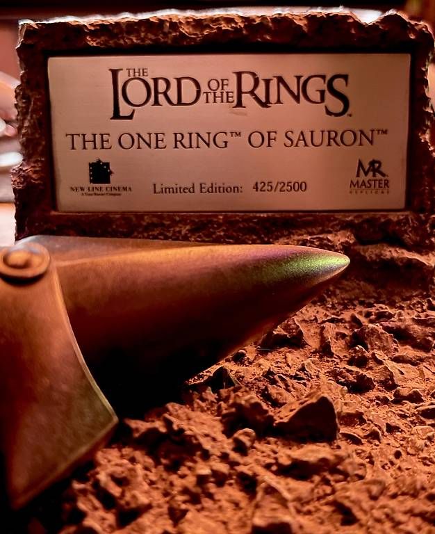 Master Replicas The One Ring of Sauron 425/2500 Rare (Gebraucht) in ...