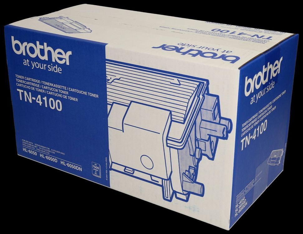 Original Brother HL-6050 Toner für 7`500 Seiten, TN-4100 (Neu und ...