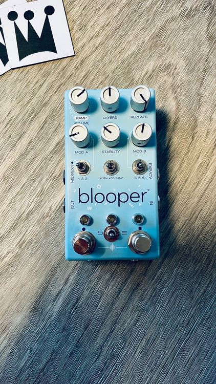 Rarität: Chase Bliss - Blooper - Lofi Looping Pedal (Gebraucht) in Rüschlikon für CHF 390 – mit ...