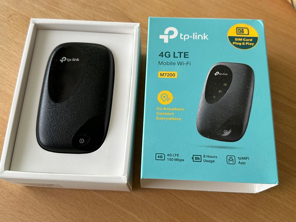 TP-Link M7200 Mobiler 4G/LTE-WLAN-Router (mobil bis 8 Std) | Kaufen auf ...