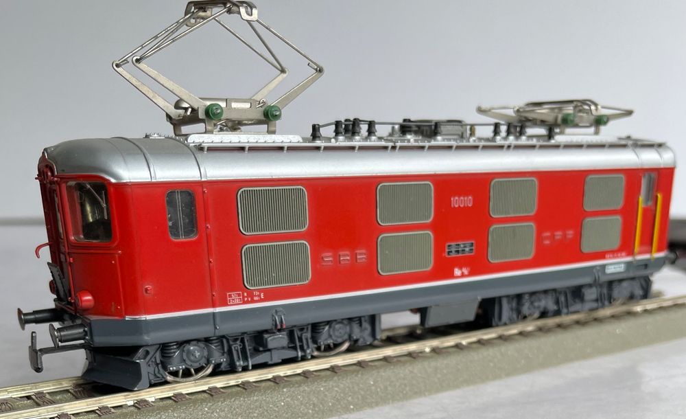 Modell Eisenbahn HAG SBB Re 4/4 1serie rot 10010 Lokomotive | Kaufen auf Ricardo