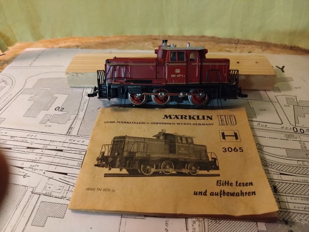 une locomotive diesel db marklin ho référence 3065 | Acheter sur Ricardo