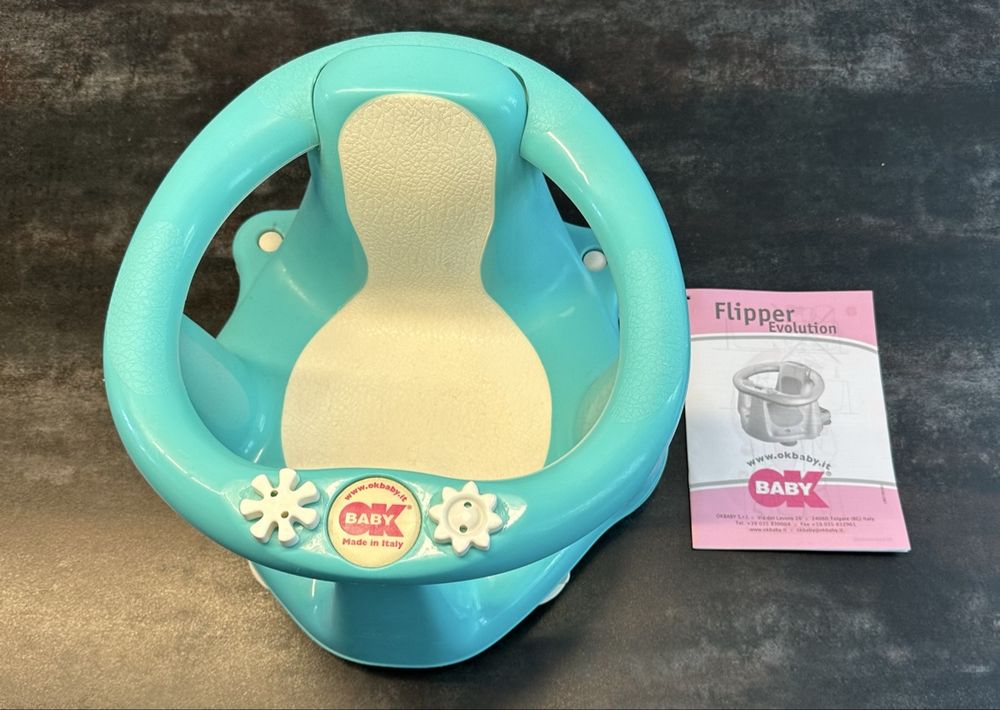 OK Baby Flipper Evolution, siège de bain bébé (Gebraucht) in Grandson ...