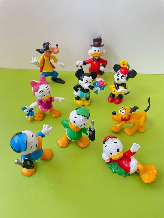 9x 80er Disney Comic Figur WDP WDC Bully Mickey Minnie Pluto | Kaufen auf Ricardo