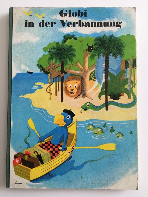 Globi Buch 1971 Original-Ausgabe 7. Auflage unbemalt (Gebraucht) in für ...