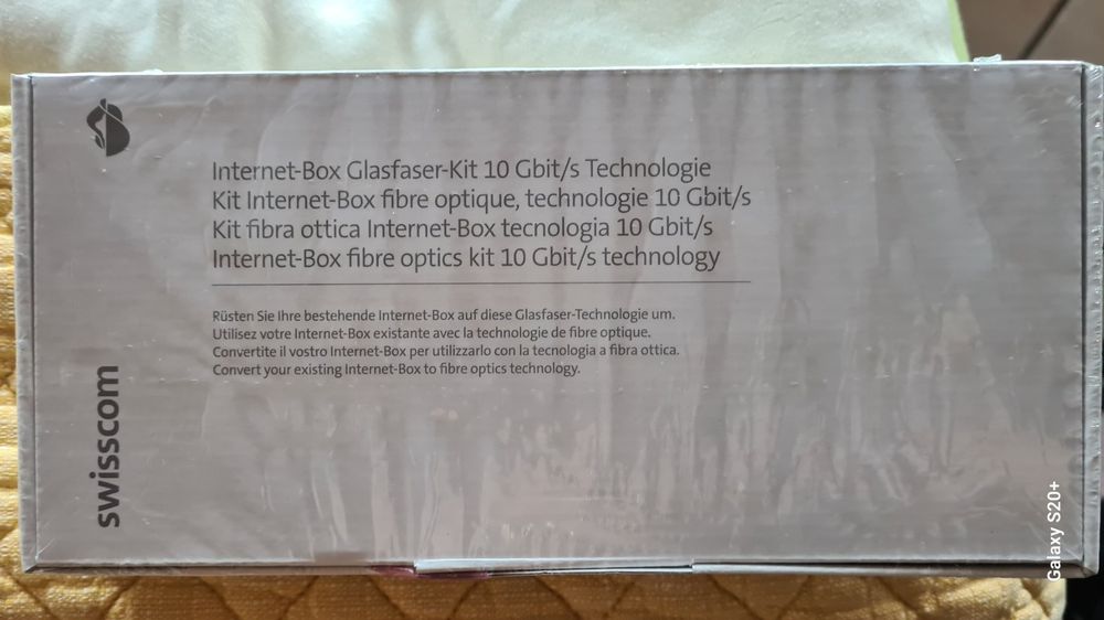 Swisscom Glasfaser-Kit 10 Gbit/s Technologie (Neu und originalverpackt ...