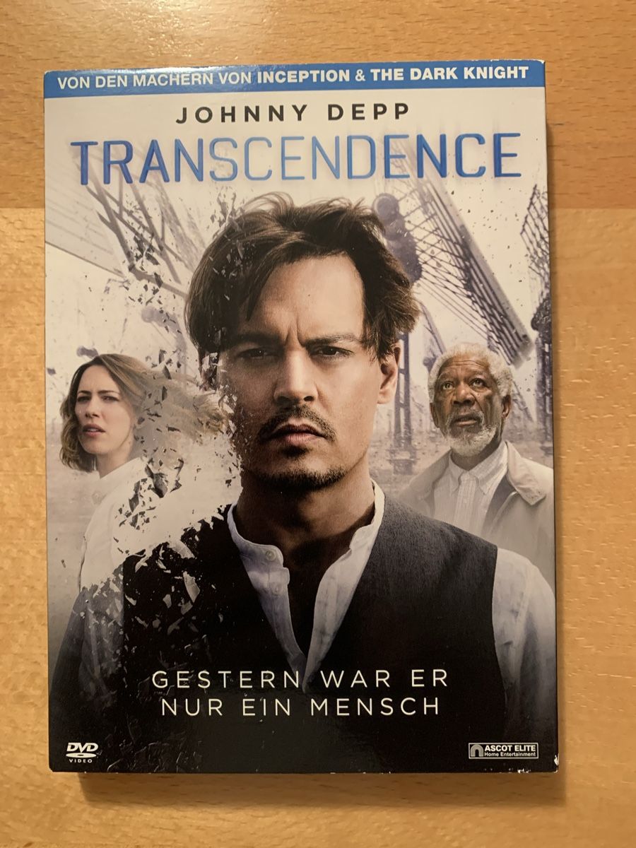 Transcendence DVD - Johnny Depp - Top Zustand! Film 🎬 Ki51 (Neu (gemäss Beschreibung)) in ...