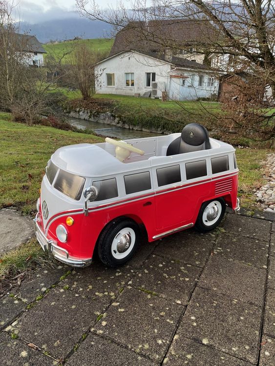 Kinder VW-Bus Rot - Elektro (Gebraucht) in Hubersdorf für CHF 120 – nur ...