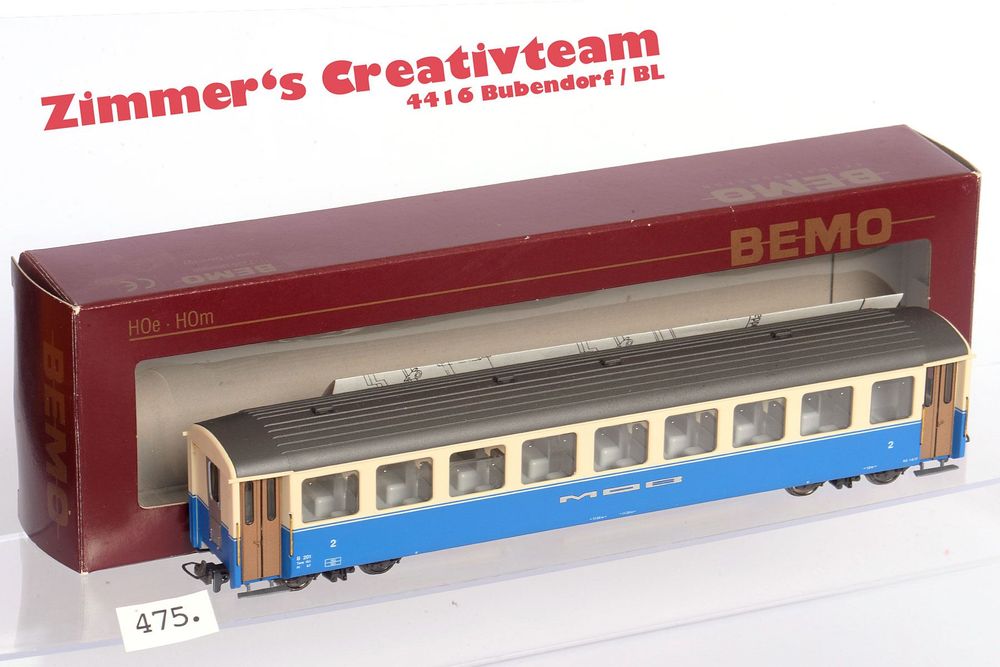 Bemo MOB Personenwagen, Hom, OVP (Gebraucht) in Bubendorf für CHF 24.95 ...