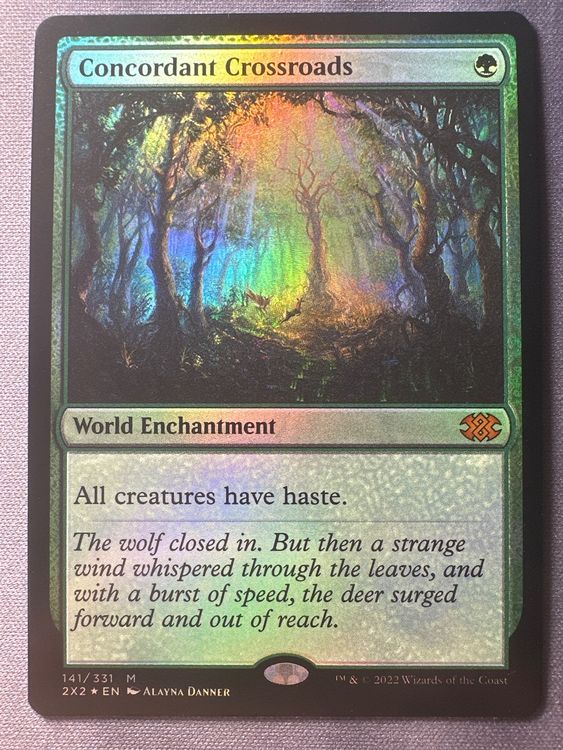 Concordant Crossroads FOIL 141/331 Double Masters 2022 (Neu (gemäss Beschreibung)) in Windlach ...