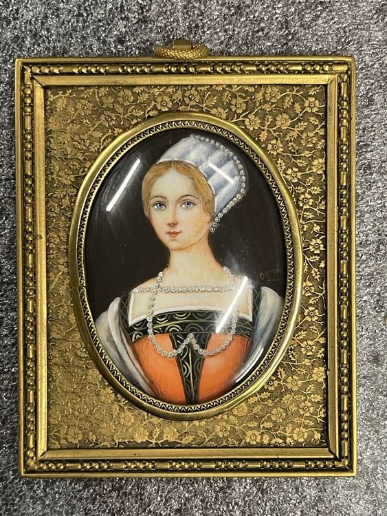 Portrait miniature signé | Kaufen auf Ricardo