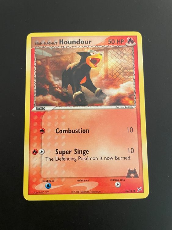 Team Magma's Houndour #62/95 Team Magma vs Team Aqua | Kaufen auf Ricardo