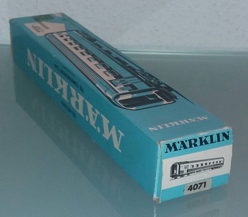 Märklin 4071 - - TEE Abteilwagen - Spur HO (Gebraucht) in Giebenach für ...