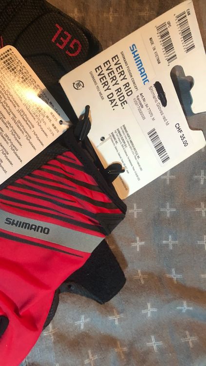 Neu gel Rennvelo bike Handschuhe rot shimano 🔝🚴🏻‍♀️🚴💪 (Neu und ...