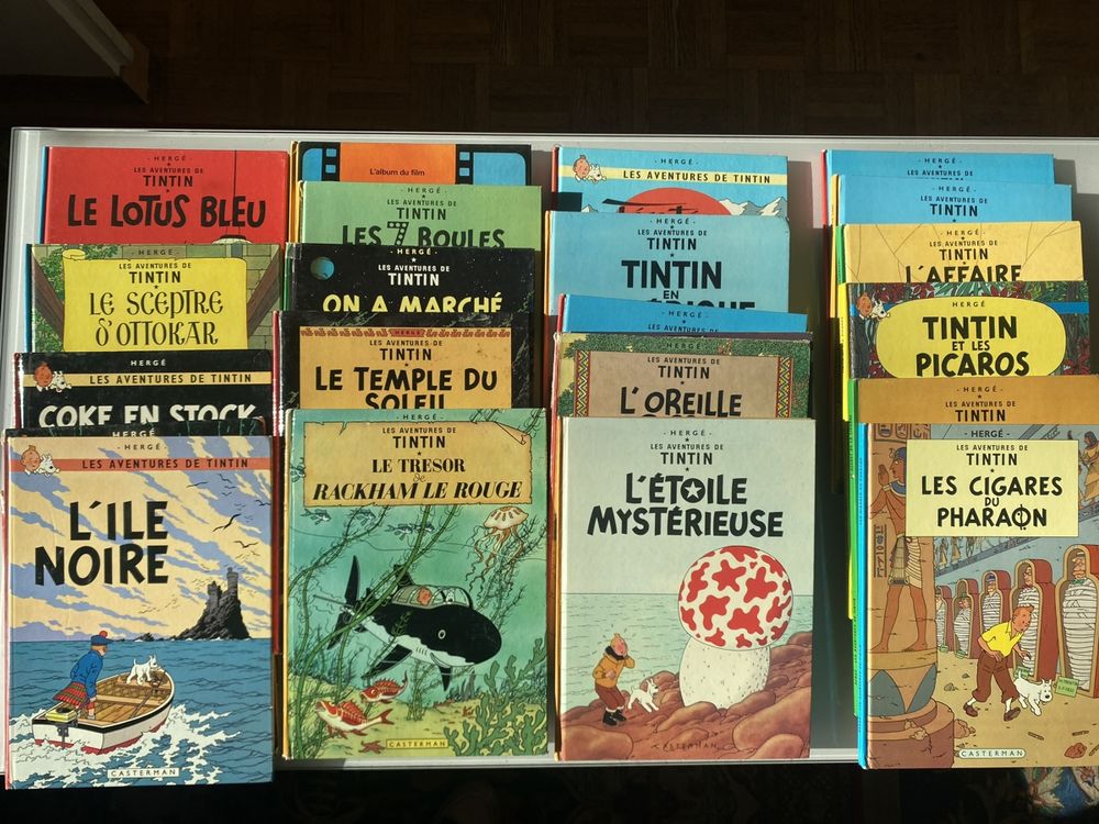Collection Tintin 21 albums année 1960! 📚 (D'occasion) à Geneve pour ...