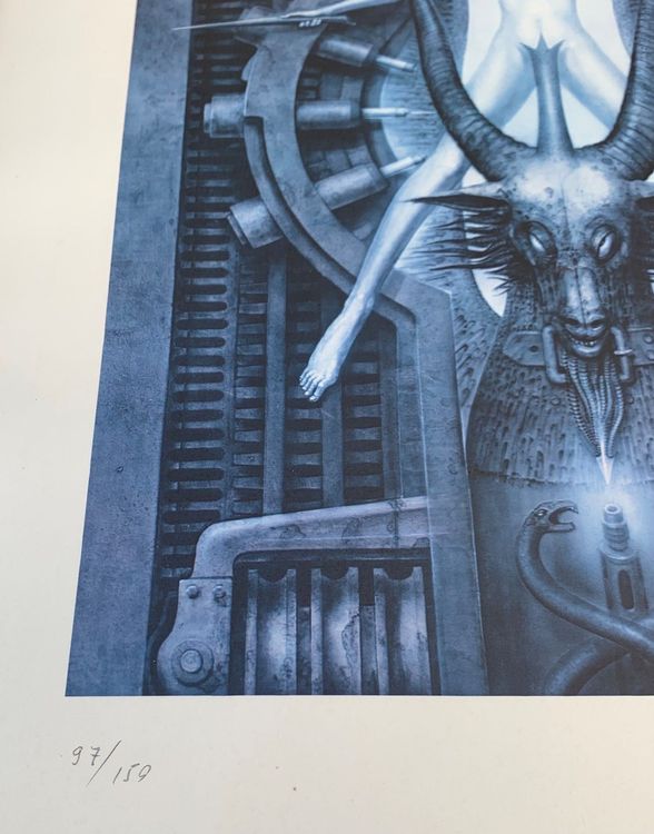 H. R. Giger Lithographie Handsigniert | Kaufen auf Ricardo