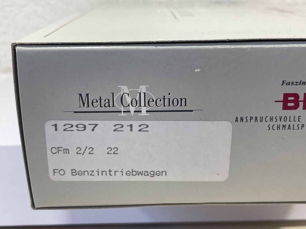 Bemo 1297 212 Metal Collection FO CFm 2/2 Benzintriebwagen (Neu (gemäss ...