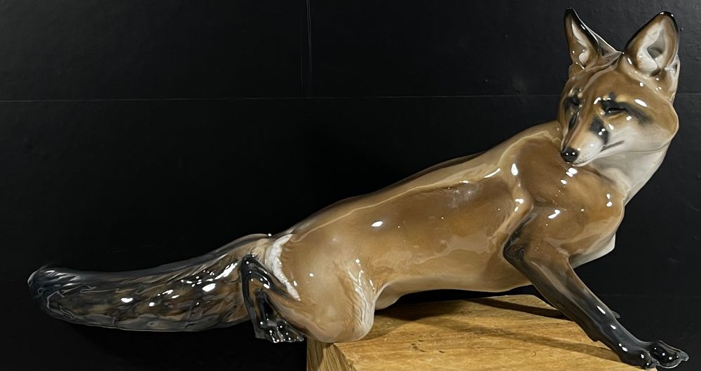 Grosses Rosenthal Porzellan Fuchs Skulptur (Gebraucht) in für CHF 305 ...