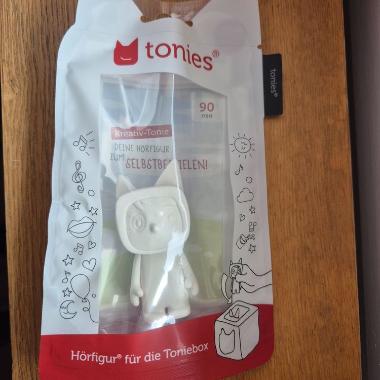 Kreativ Tonie weiss / blanco auf Deutsch auch zum bemalen (Neu und ...