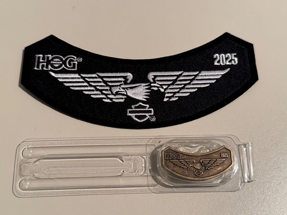 Harley Davidson HOG Pin & Patch 2025 - NEU & OVP | Kaufen auf Ricardo