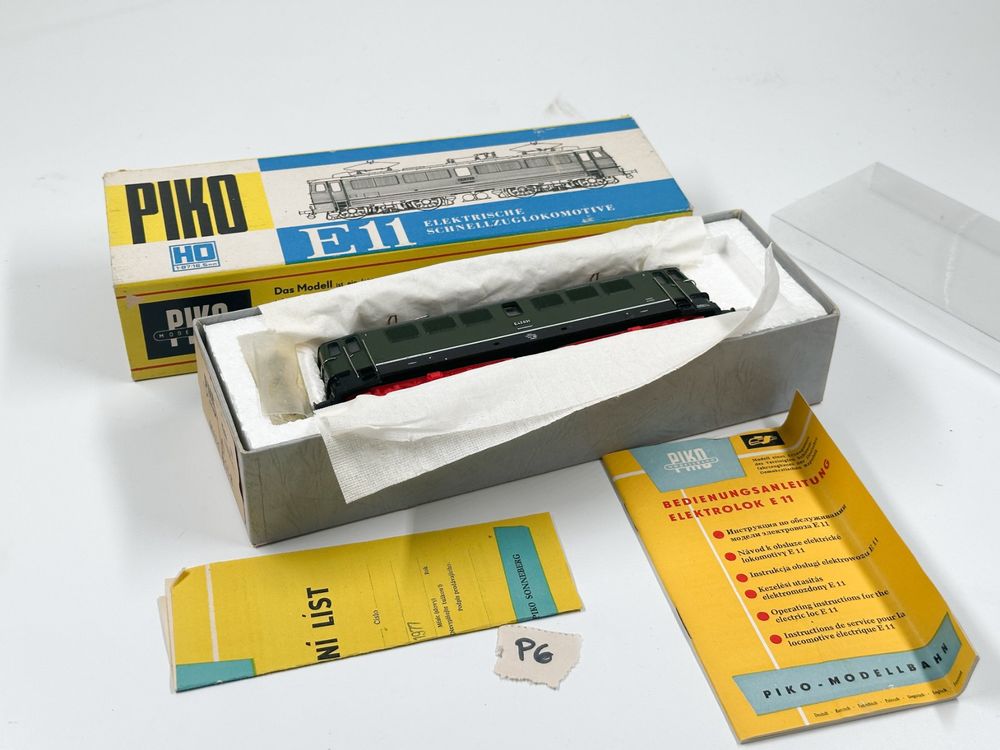 Piko E11 Elektrolokomotive HO, OVP (Gebraucht) in Zürich für CHF 27 – mit Lieferung auf Ricardo ...