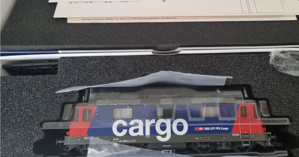 Roco Re 421 SBB Cargo 79257 mit ESU V5 Sounddecoder (Neu (gemäss ...