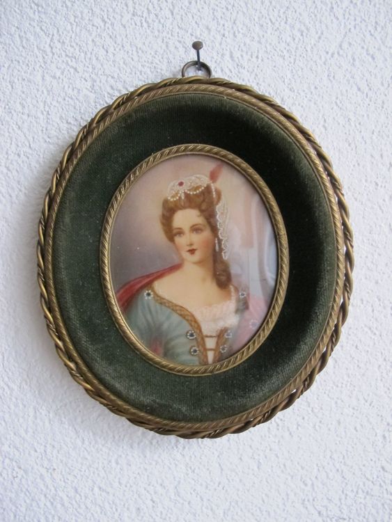 antikes miniatur Portrait | Kaufen auf Ricardo
