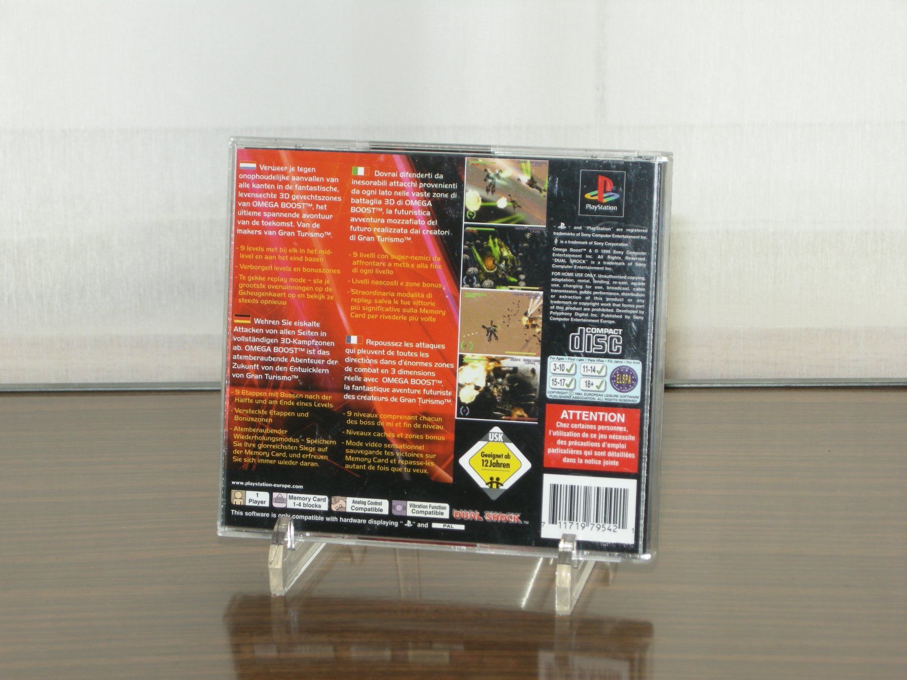 Omega Boost PS1 PSX / Arcade Mech Shooter 1999 (Gebraucht) in Aarau für ...