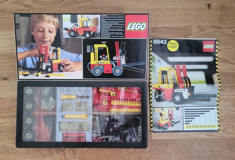 Lego Technic 8843 Pneumatic Gabelstapler (Gebraucht) in Gossau ZH für ...
