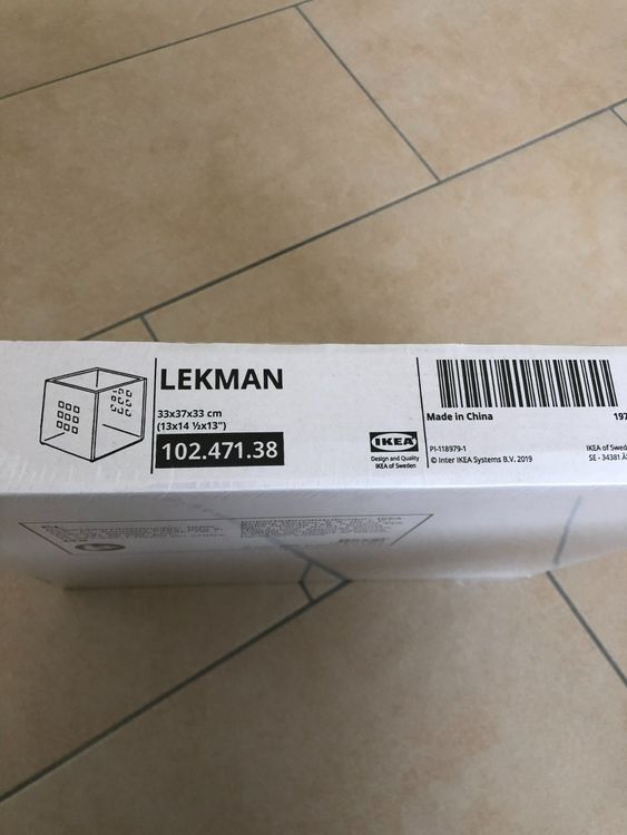 IKEA LEKMAN Box weiss (Neu und originalverpackt) in Triesen für CHF 5 ...