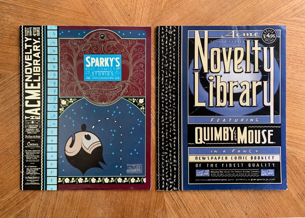 Lot 2 Chris Ware ACME Novelty 1994 original US comics RARE | Kaufen auf ...