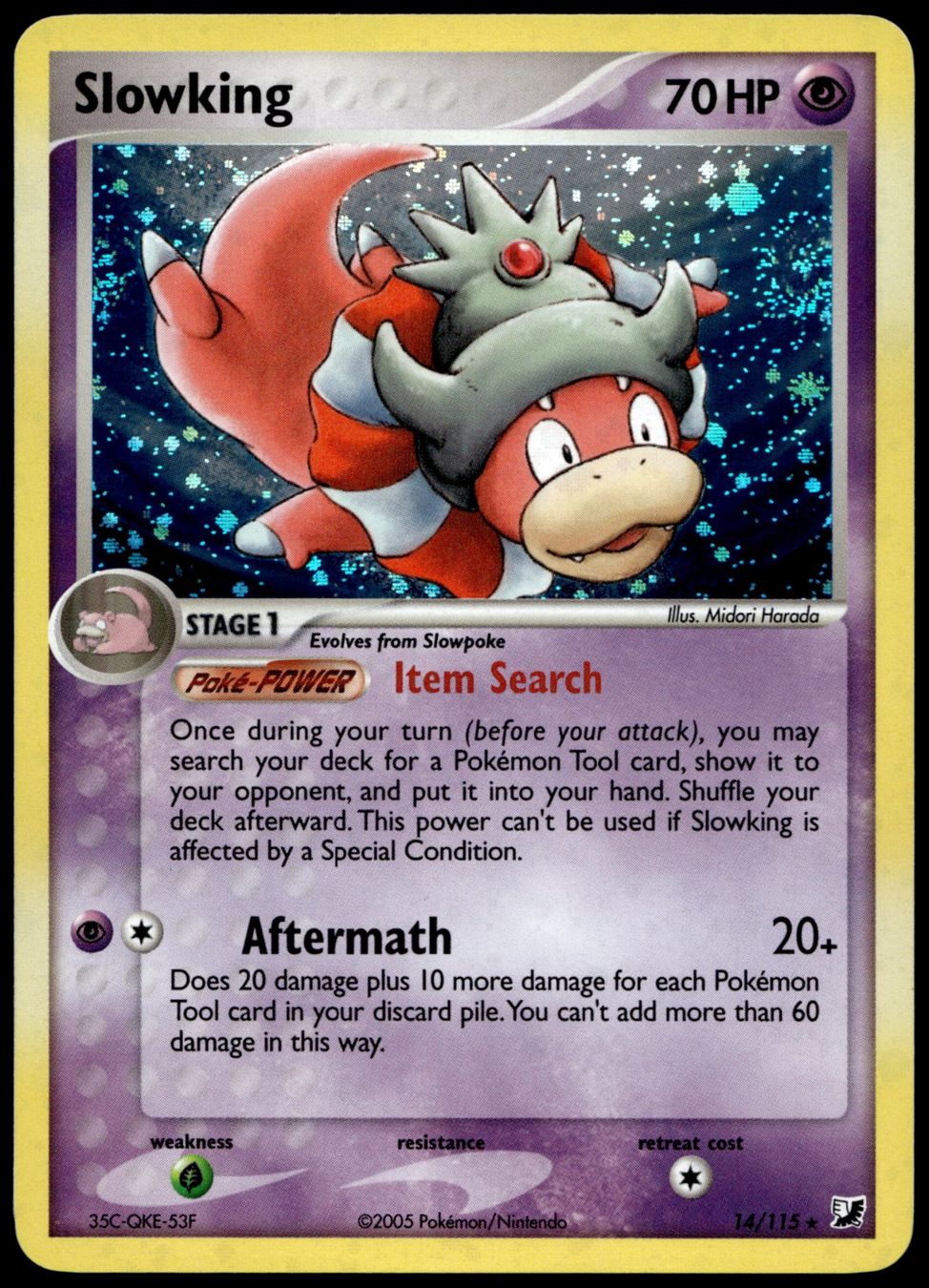 Slowking 14/115 Holo Pokémon EX Unseen Forces ab 1.- (Gebraucht) in ...