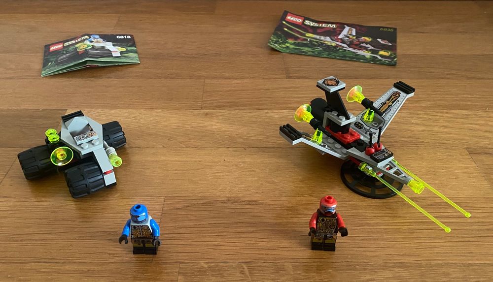 LEGO Space Konvolut 6818 Cyborg Scout + 6836 V-Wing Fighter (Gebraucht ...