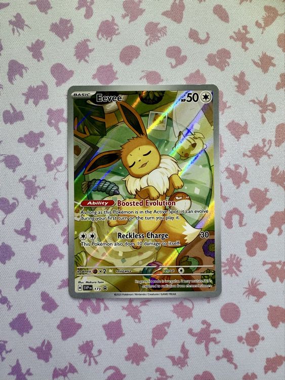 Pokemon Eevee ETB Promo Prismatic Evolutions (Neu (gemäss Beschreibung ...