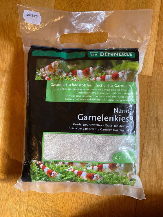 Dennerle Nano Garnelenkies 0,7-1,2 mm weiss | Kaufen auf Ricardo