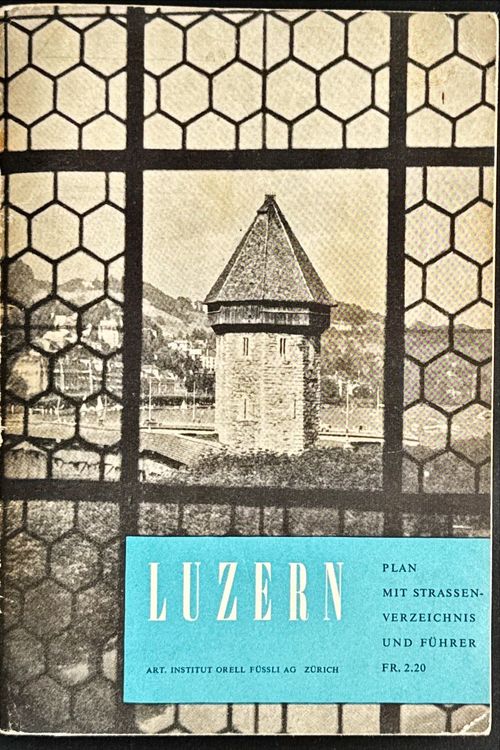 OF Stadtplan Luzern (Gebraucht) in Winterthur für CHF 1 – nur Abholung auf Ricardo kaufen