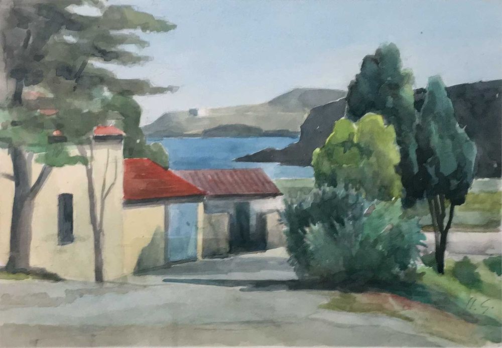 Aquarell, Heini Gut (geb. 1948) (Gebraucht) in Baar für CHF 50 – mit ...
