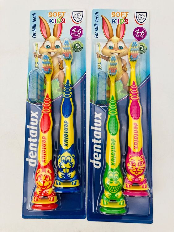 Kinderzahnbürsten Dentalux 4-6 Jahre (Neu und originalverpackt) in ...