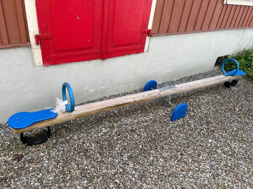 Gut erhaltene Wippe "Gigampfi" Kinder Spielplatz Spielgerät | Kaufen ...