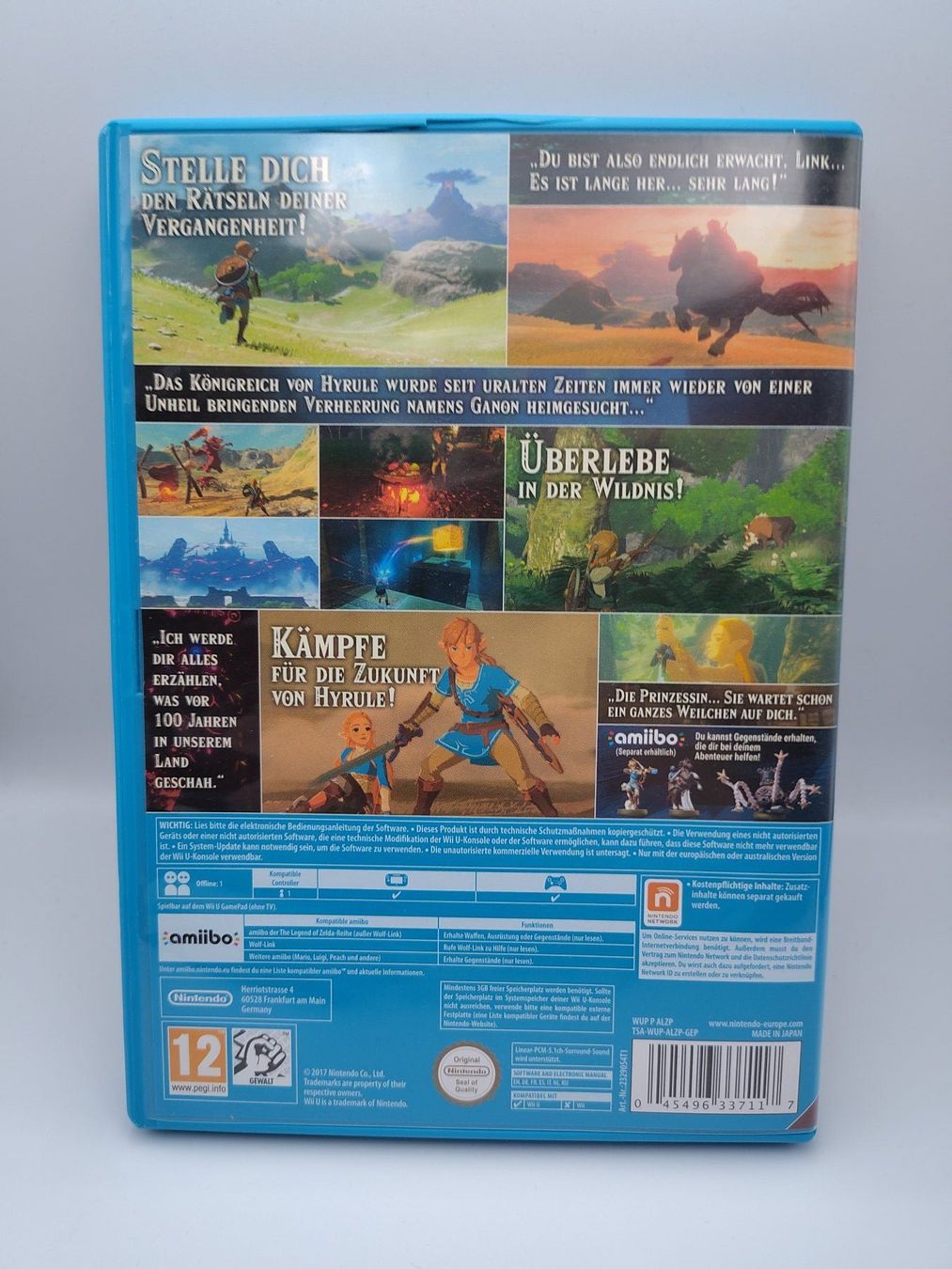 The Legend of Zelda: Breath of the Wild (Nintendo Wii U) (Gebraucht) in ...