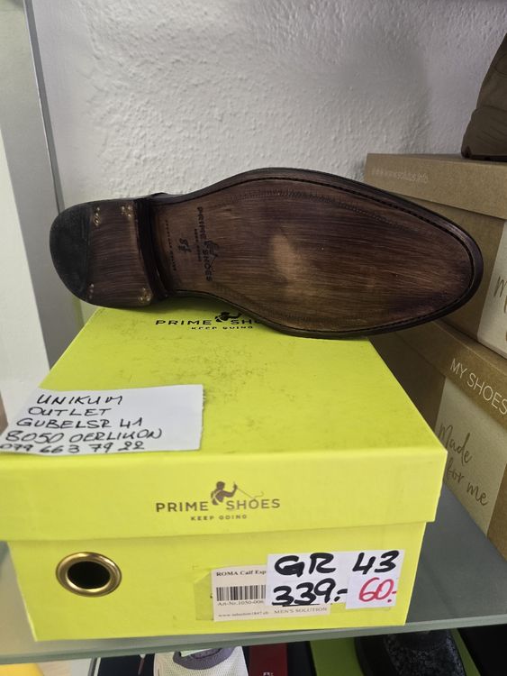 PRIME SHOES GR 43 (Neu und originalverpackt) in zürich für CHF 60 – nur ...