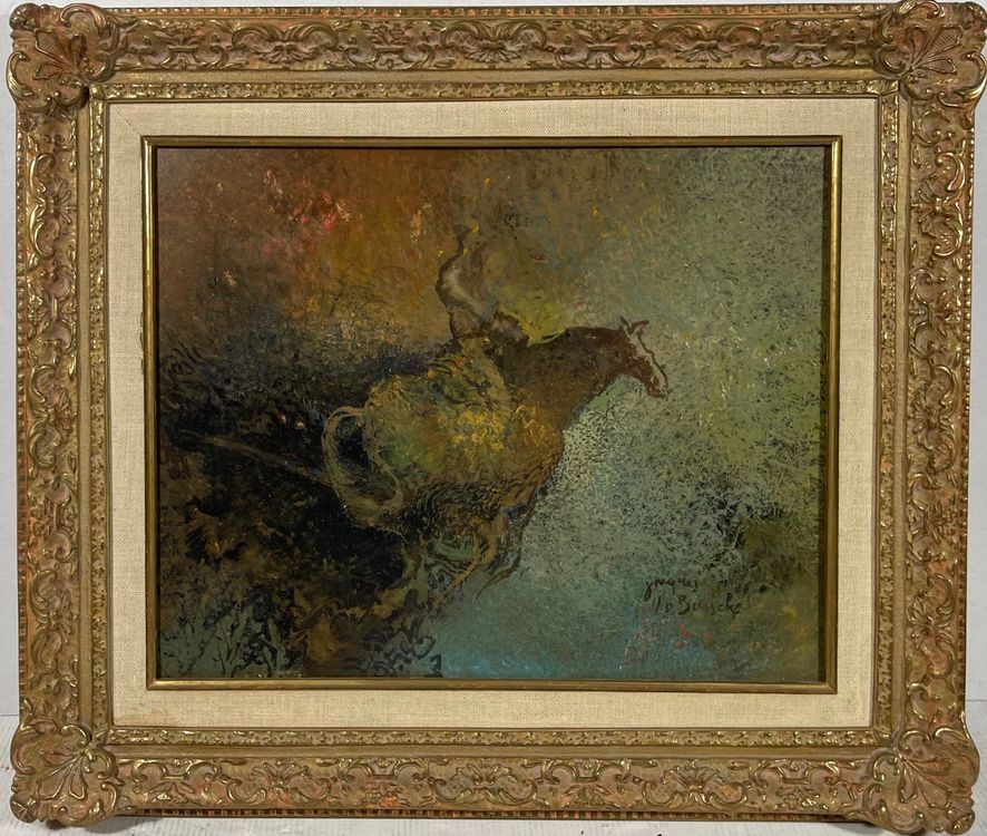 Abstrakte Pferde Gemälde unleserlich signiert (Gebraucht) in Root für CHF 110 – mit Lieferung ...