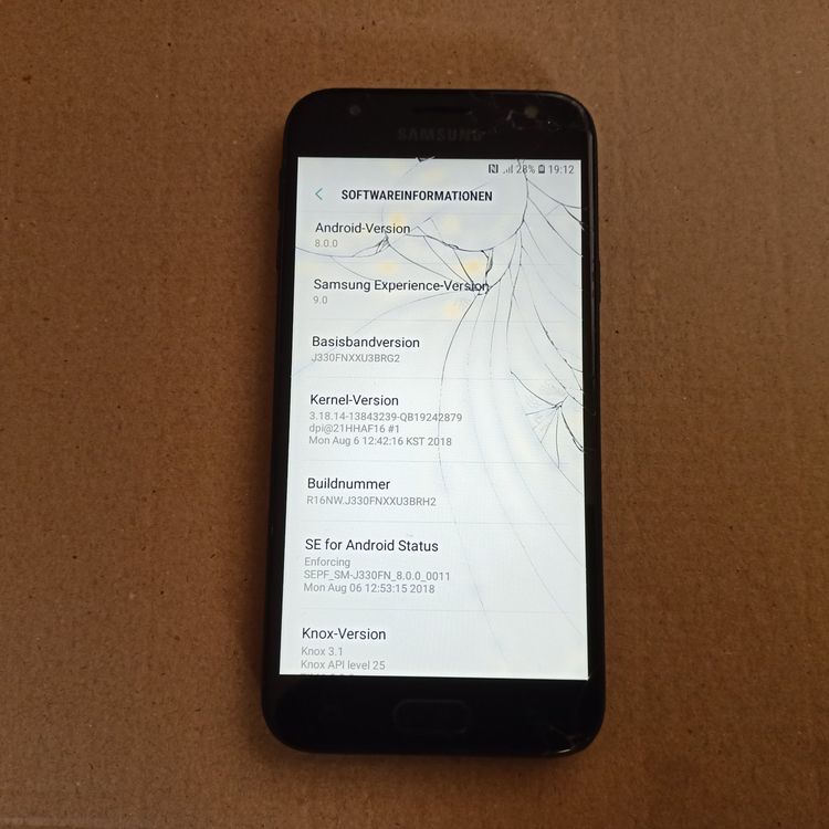 Android Handy ohne Lock(Sperre): Samsung Galaxy J3 SM-J330FN (Gebraucht) in Winterthur für CHF ...