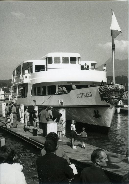 Foto MS Gotthard, SGV, Fahrgastschiff, Vierwaldstättersee (Gebraucht ...