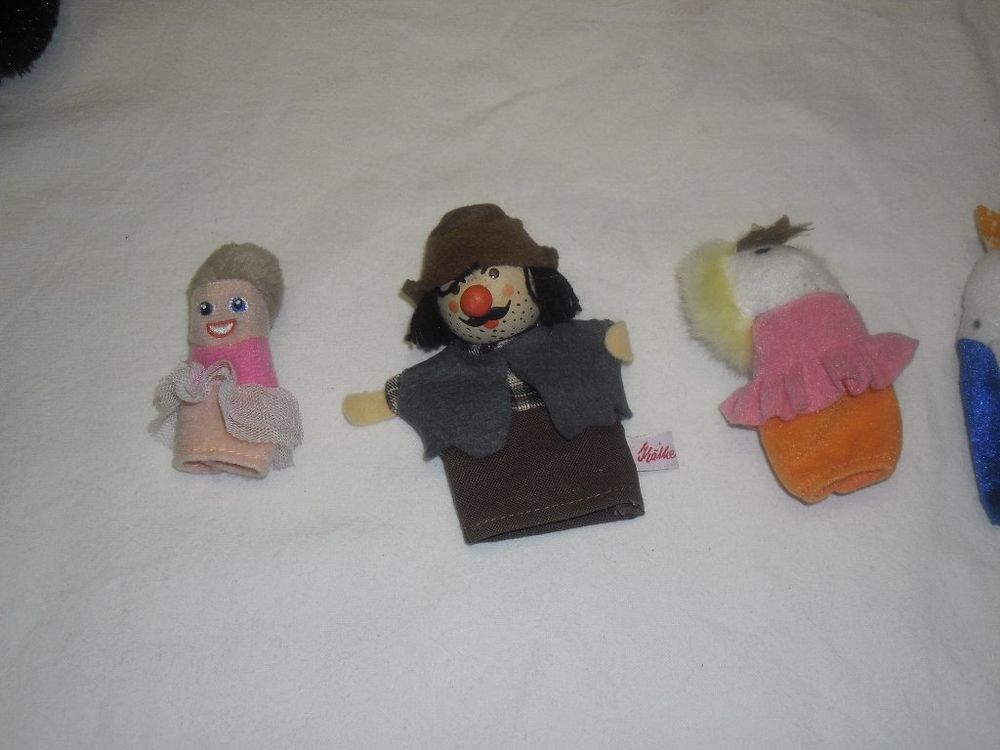 Handspielfiguren / Kasperlifiguren und Fingerfiguren (Gebraucht) in ...