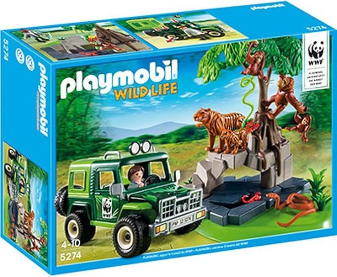 Playmobil 5274 – WWF Geländewagen bei Tigern & Orang‑Utans (Gebraucht ...