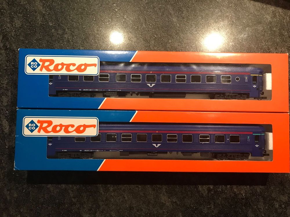 SJ Wagen von Roco dunkelblau , sehr rar | Kaufen auf Ricardo