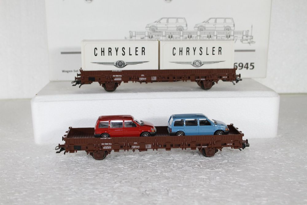 Märklin 46945 ÖBB Chrysler Automobiletransport Set (Gebraucht) in ...