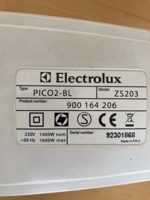 Electrolux Handstaubsauger ZS203 - Beutellos (Gebraucht) in Bruetten für CHF 23 – nur Abholung ...